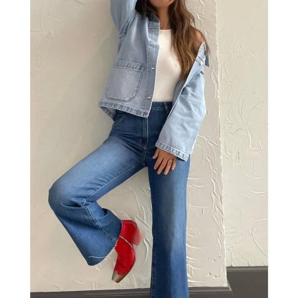 ROLLA'S | Jackets & Coats | New Rollas Worker Jacket In Light Blue ...